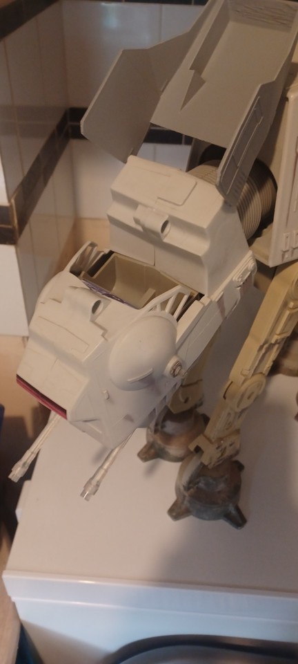 STAR WARS ELECTRONIC IMPERIAL ENDOR AT-AT WALKER SAGA EDITION POTF 1997 ...