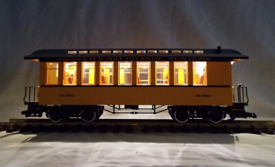 WARM WHITE LED LIGHT KIT 7/24V DC LGB LONG PASSENGER COMBINED CARS G ...