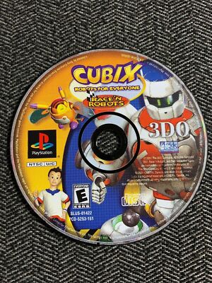 CUBIX RACE'N ROBOTS - PLAYSTATION PS1 - DISC ONLY - FREE S/H - (B14) | eBay