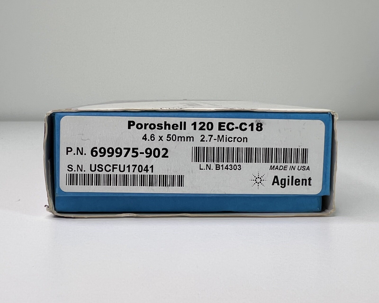 Agilent InfinityLab Poroshell 120 EC-C18 699975-902 4.6x50mm 2.7 Micron ...