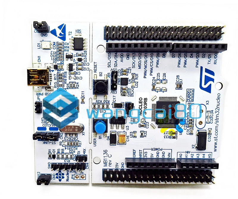1PCS New NUCLEO-F103RB STM32 Core Development Board STM32 STM32F103RBT6 ...