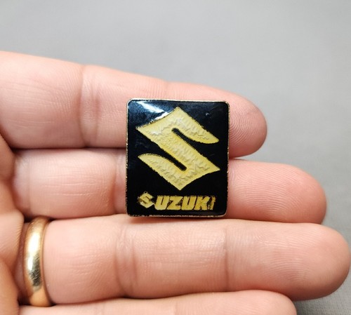 Vintage Suzuki Enamel Hat Lapel Pin Car Truck Motorcycle Logo Badge 1 ...