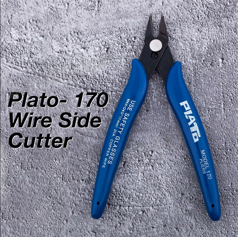 2X PLATO Model-170 Wire Cable Cutters Cutting Electrical Side Flush ...
