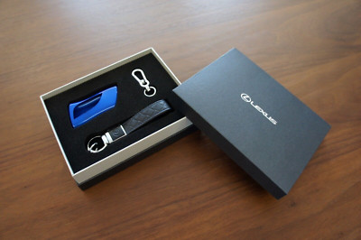 NIB Genuine Lexus Key Fob Remote Case Cover Keychain Key Ring Set 14CNC ...
