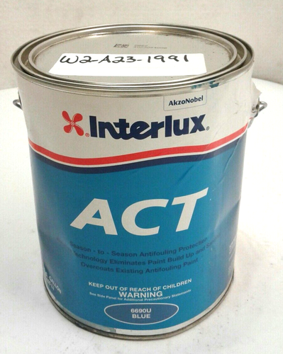 Interlux ACT 669OU Blue Antifouling Ablative Technology Bottom Paint 1 ...