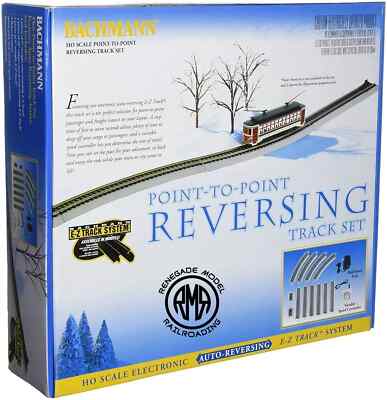 Bachmann 44547 HO Scale Point To Point Reversing Track Set Model Train ...