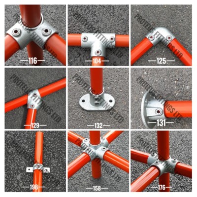 Pipe Clamp Fittings 48mm Galvanised Tube Key Q Clamp Fittings Scaffold ...