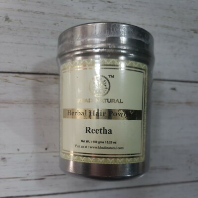 Khadi Natural Herbal Pure Organic Hair Care Reetha Powder 150g (MADE IN ...