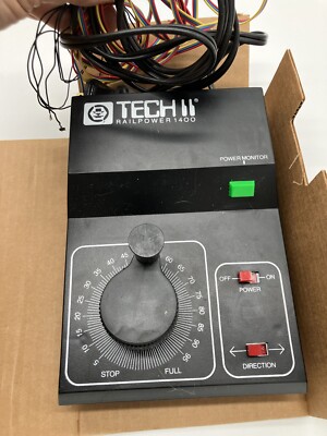 MRC Tech II 2 Railpower 1400 Model Train Control New In Box | eBay