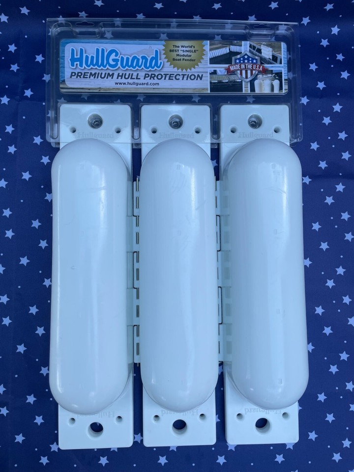 Hullguard - Boat & Dock Modular Fender (3) Pack Flexible Hinge | eBay