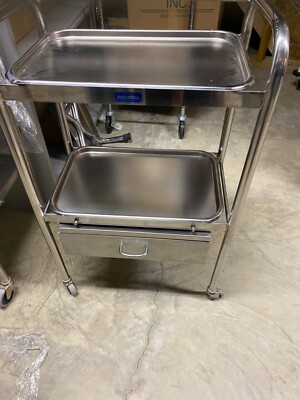 Pedigo Anesthetist Table with Drawer | eBay
