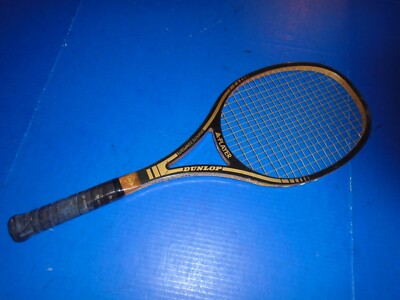 Vintage Dunlop A-Player Wood/Graphite Composite Tennis Racquet. 4 5/8 ...