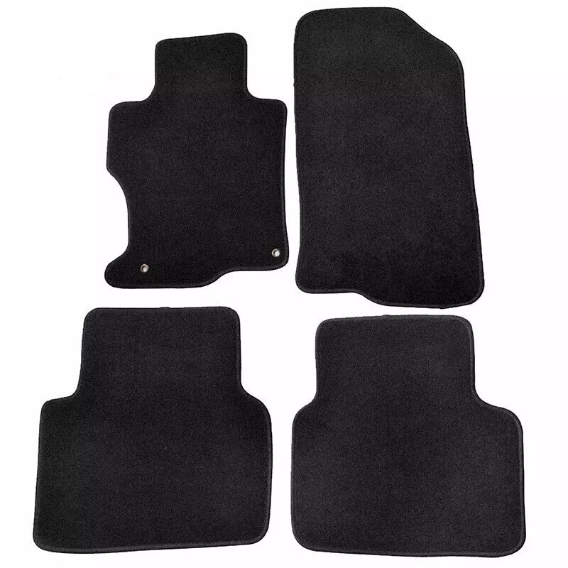 4 Piece OE Fitment Black Front &Rear Carpets Floor Mat Fit 08-12 Honda ...