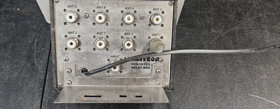 Ameritron RCS-10L Remote Coax Switch Controller & RCS-10 8 Position ...