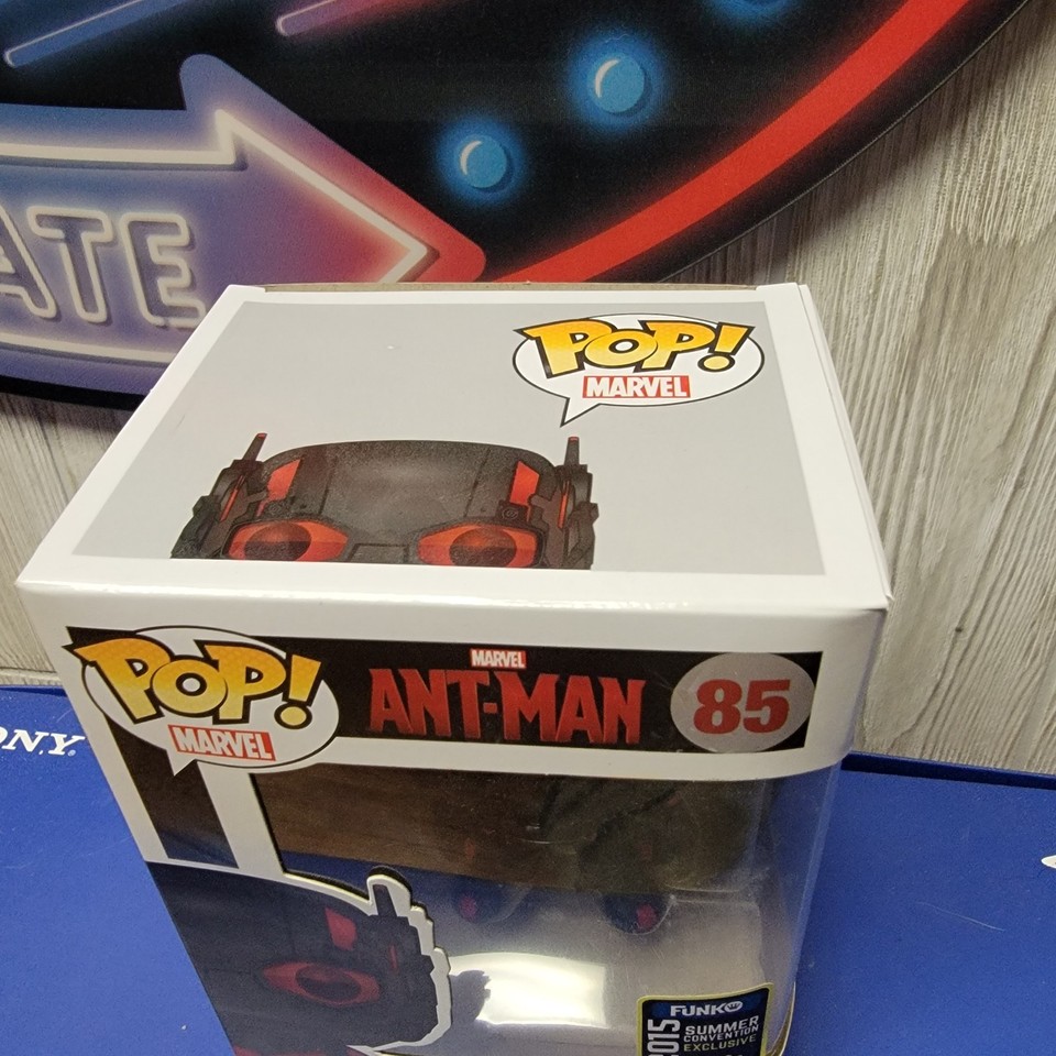 Funko Pop Marvel Ant-Man Black & Red 2015 Summer Convention #85 | eBay