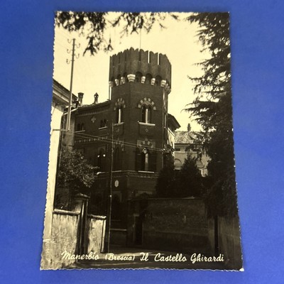 MANERBIO BRESCIA IL CASTELLO GHIRARDI Bianco e nero Cartolina | eBay