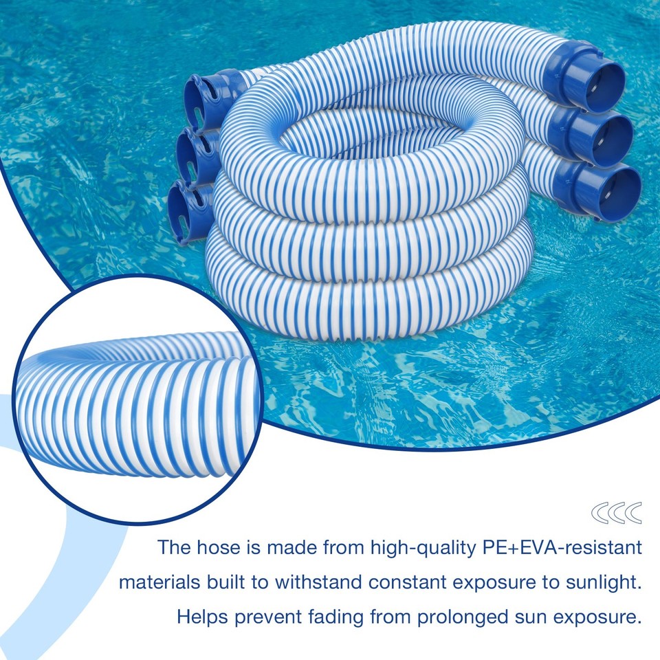 5Pcs 39" Pool Cleaner Twist Lock Hose Fit Baracuda Zodiac MX6 MX8 X7 T5 ...