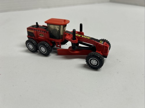 Matchbox MBX Adler Road Grader 1:64 Red Diecast/plastic Toy ...