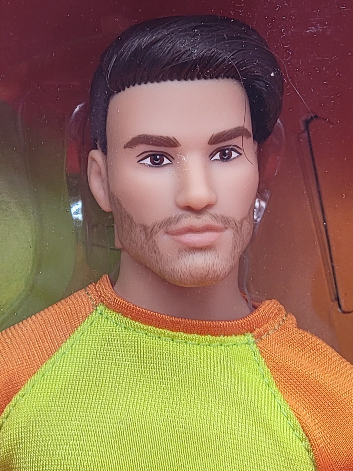 2022 Mattel Barbie Signature The Look #18 KEN Doll Beard Brunette HJW85 ...