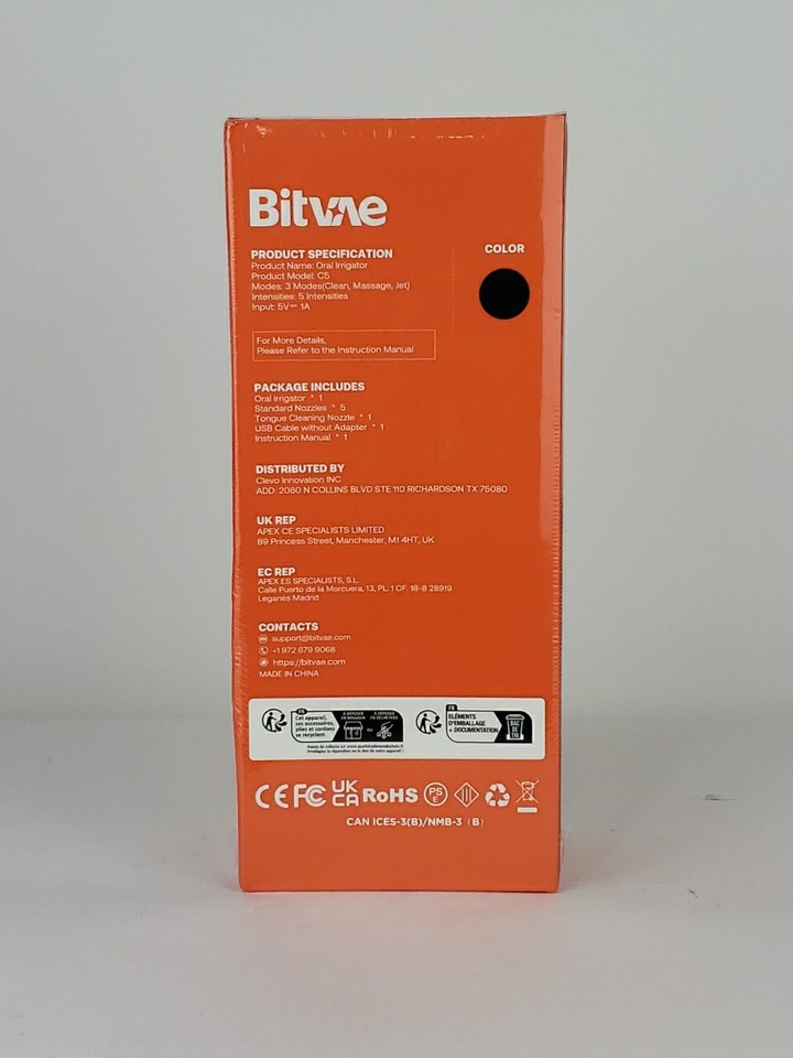 Electric Water Dental Flosser Cordless Teeth Cleaner Picks Irrigator ...