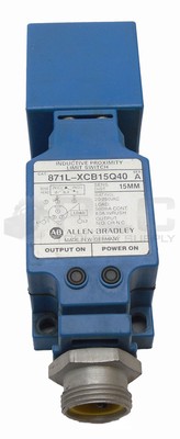ALLEN BRADLEY 871L-XCB15Q40 /A INDUCTIVE PROXIMITY LIMIT SWITCH 20 ...