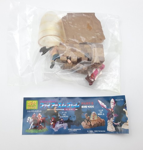 Fire Emblem Mystery of the Emblem Linde 1" gacha figure toy set diorama ...