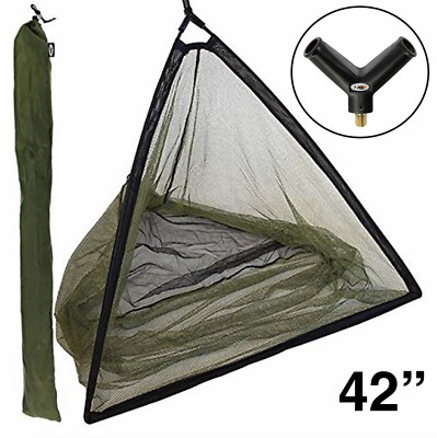 NGT 42" Landing Net with Metal Spreader Block for Carp / Pike Fishing ...