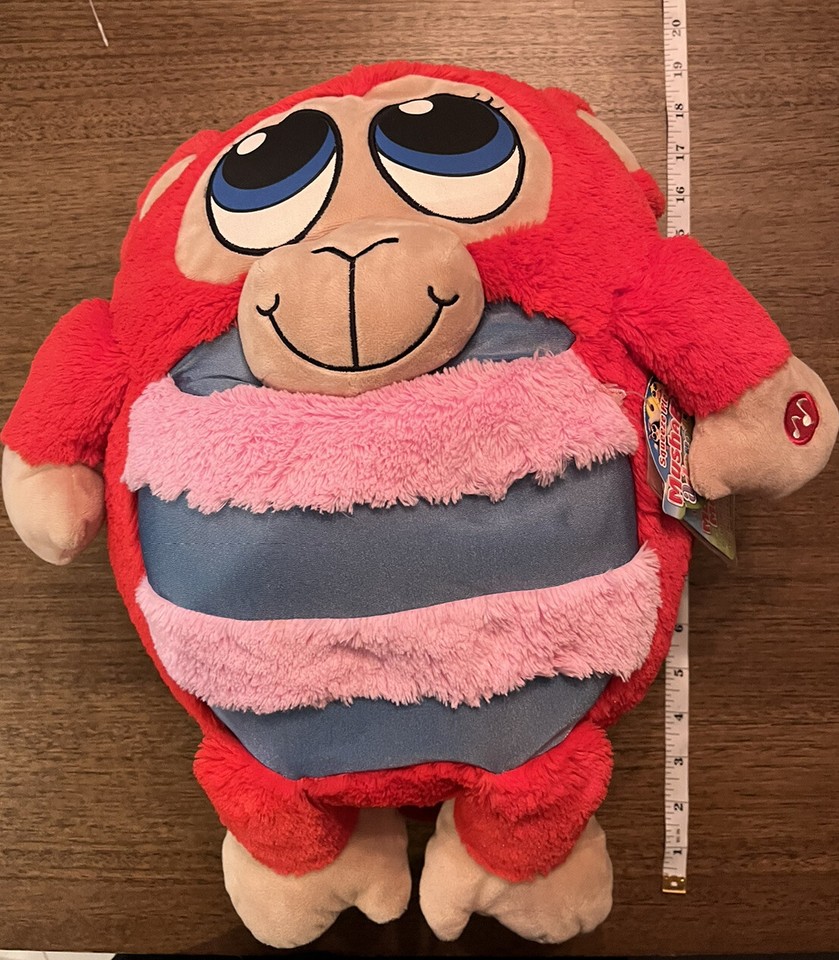 MushABelly Red Monkey Plush 18” Jay at Play - Brand New & Sound Works ...