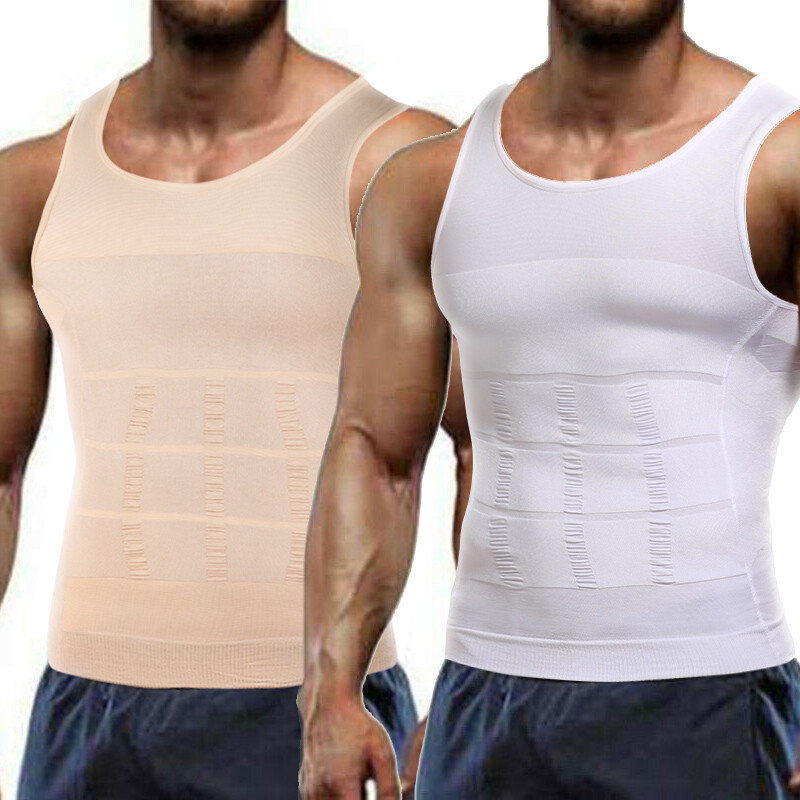 Gynecomastia Compression Shirts for Men Tank Top Fajas para Hombres ...