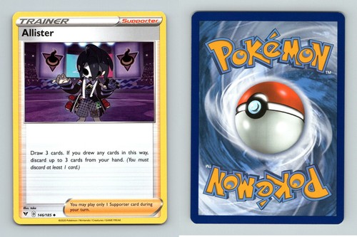 Allister #146/185 SWSH Vivid Voltage Uncommon Pokemon 2020 TCG Card | eBay