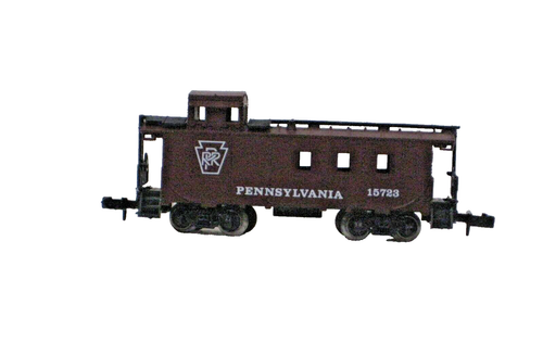 N SCALE MEHANO PENNSYLVANIA RAILROAD CABOOSE #15723 M#T488 | eBay