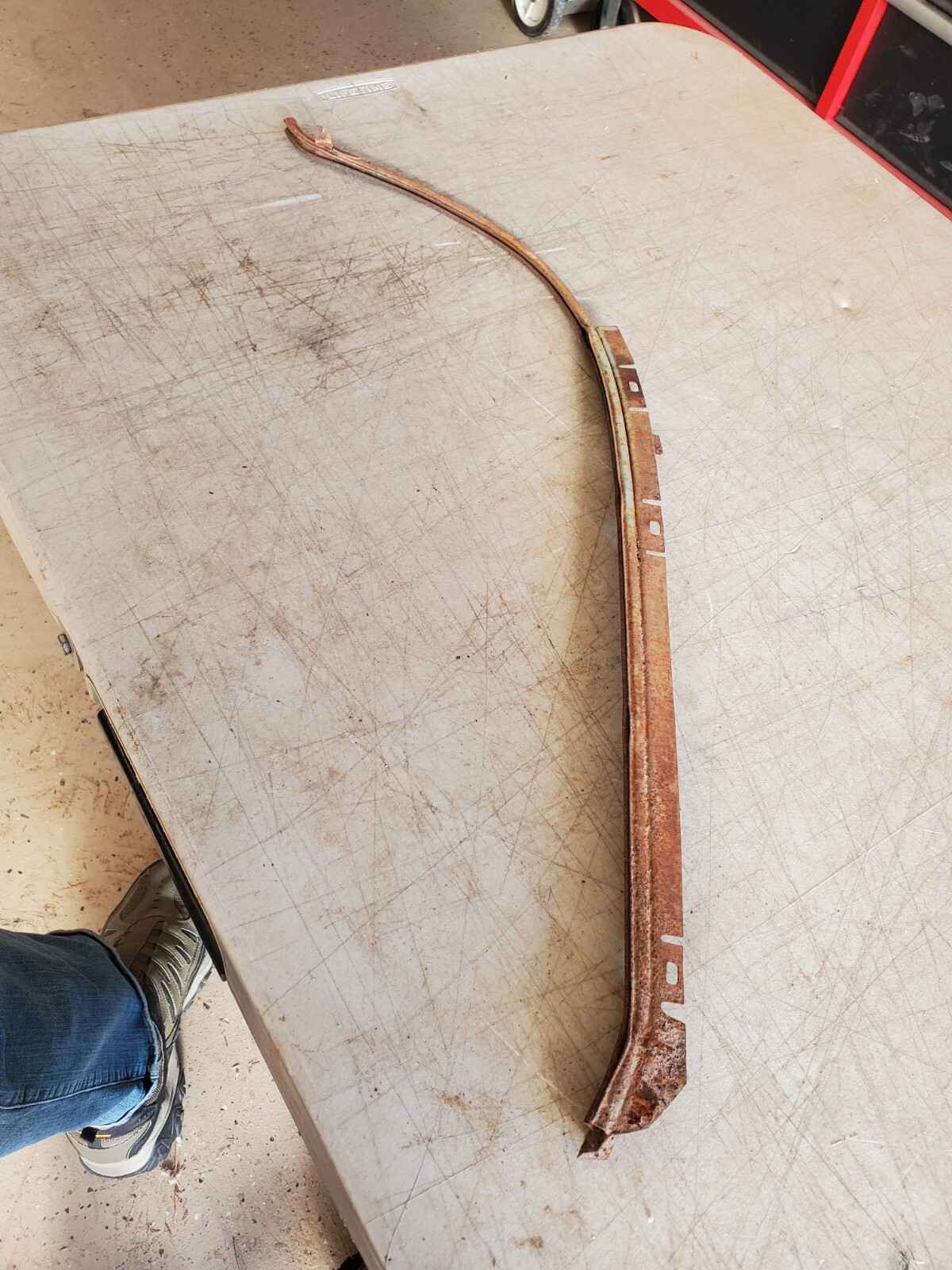 1955-1957 Chevy Passenger Car Windlace Retainers Passenger Side 1956 ...