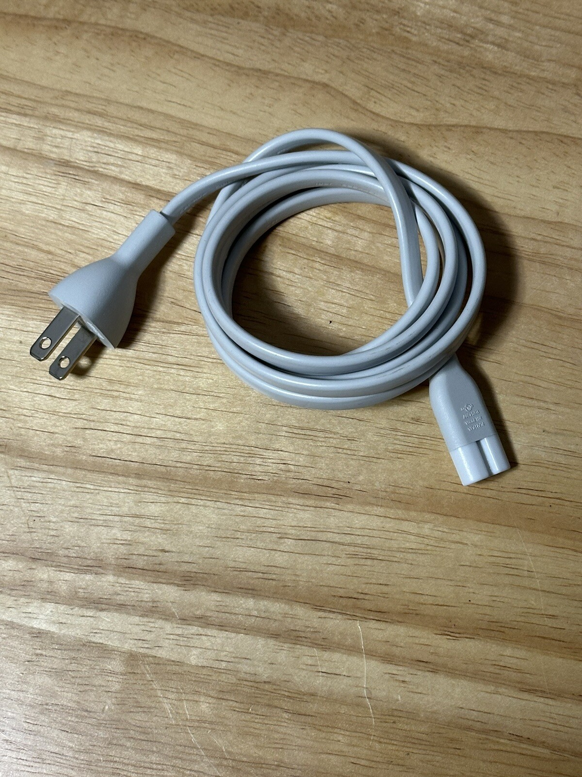 GENUINE OEM APPLE MACBOOK PRO AIR 6' AC POWER CORD EXTENSION CABLE CORD ...