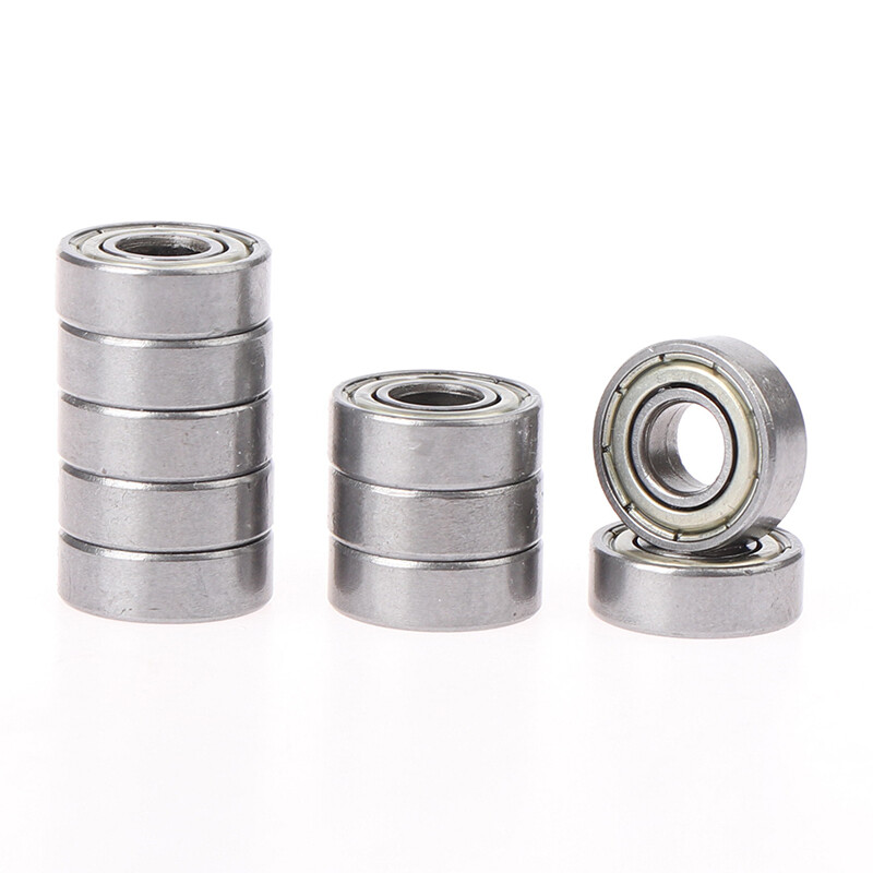 10pcs deep groove spherical carbon steel miniature bearings 696ZZ | eBay