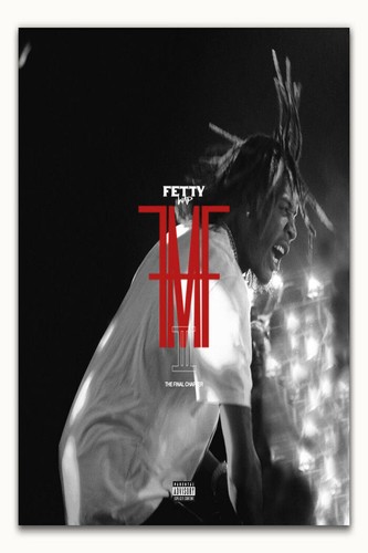 Text Me Fetty Wap Feat Monty Rapper Music Album Poster 21 24x36 E-1483 ...