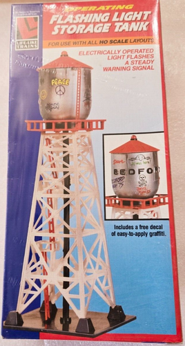 Life-Like Trains 8205 HO Scale Operating Flashing Light Storage Tank ...