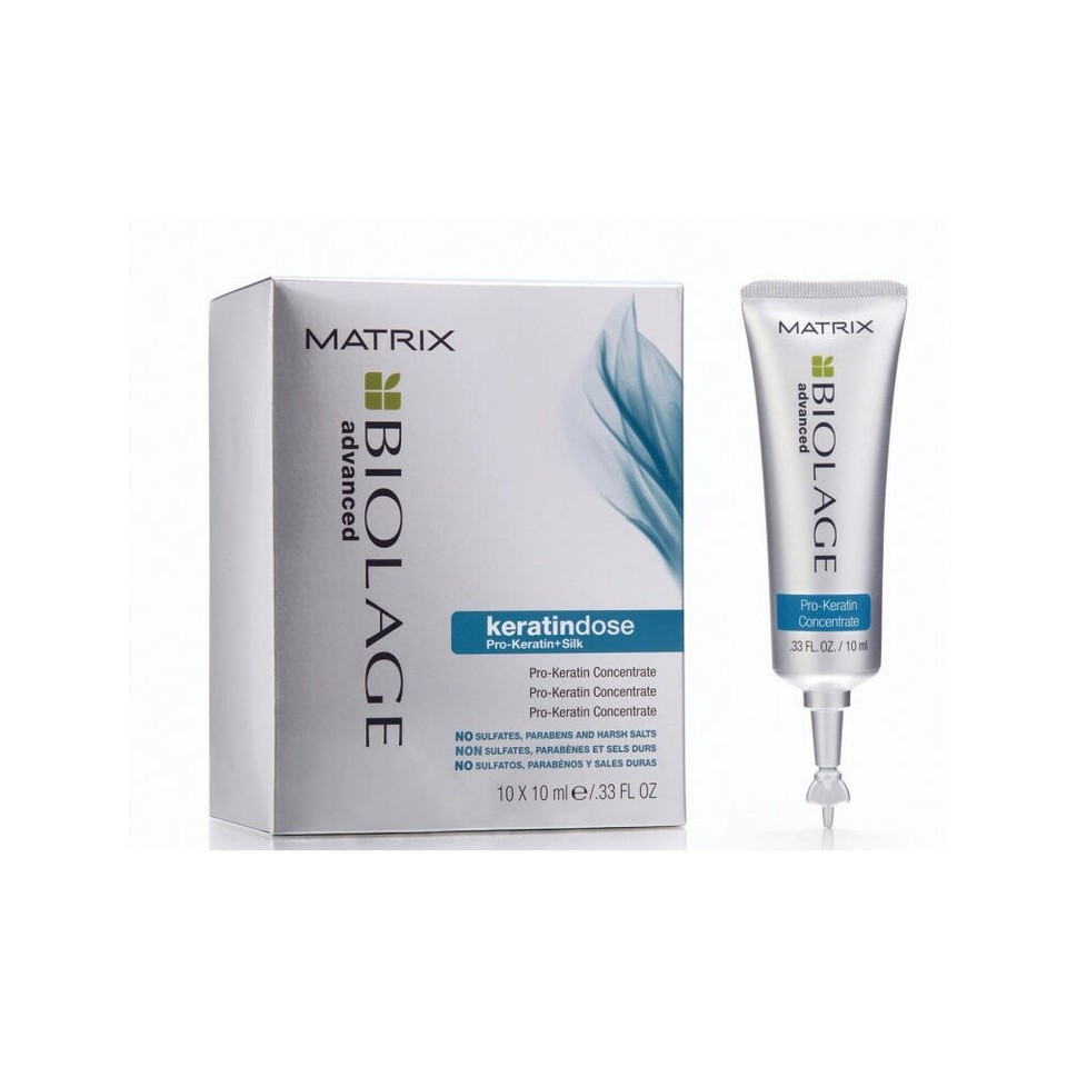 Matrix Biolage Advanced Keratindose Pro-Keratin Concentrate 10 X .33 oz ...