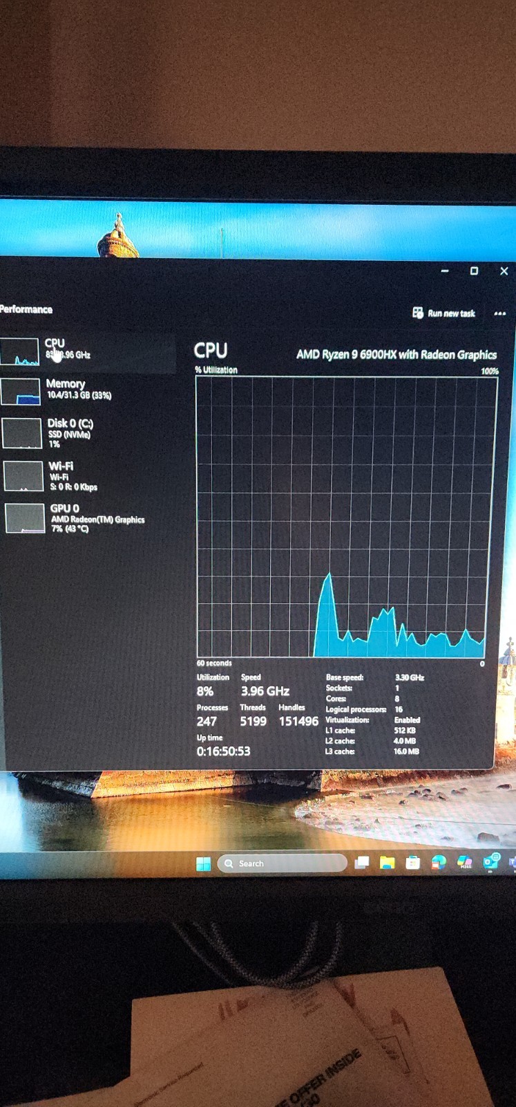 ACEMAGICIAN Mini Gaming Mini PC AMD Ryzen 9 6900HX 32GB 1Tb WiFi BT5.2 ...