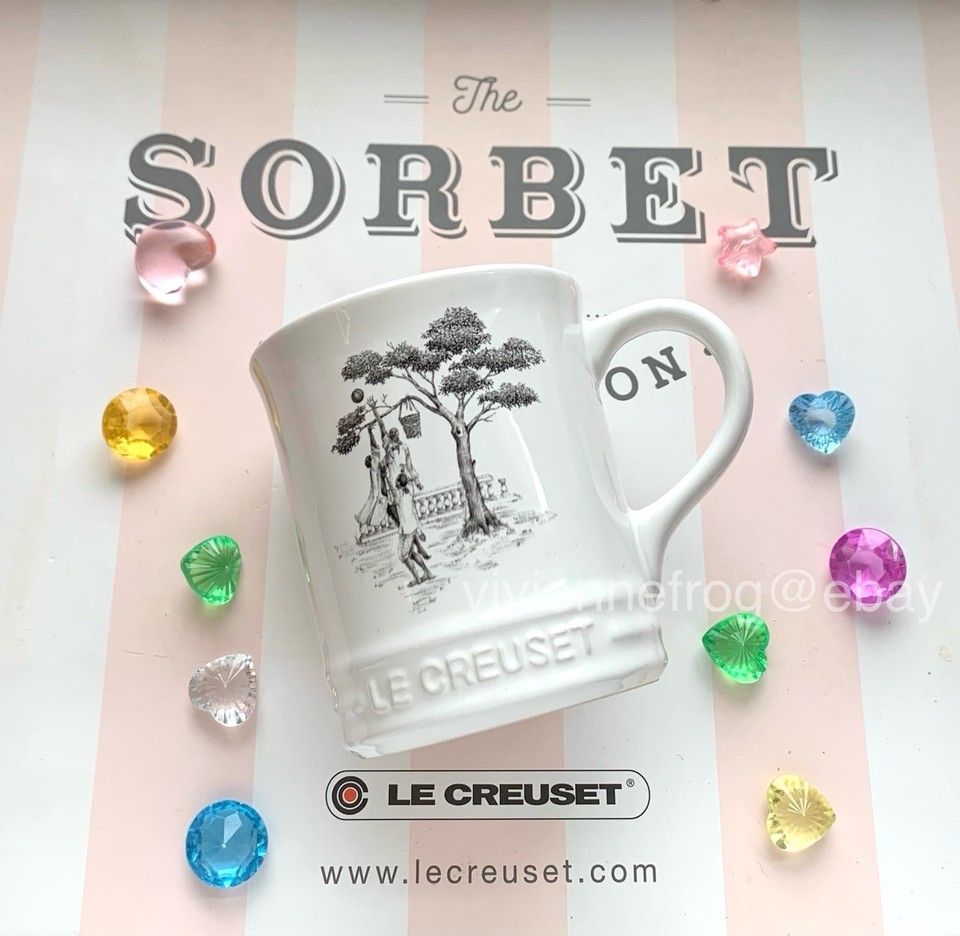 LE CREUSET SHEILA BRIDGES HARLEM TOILE DE JOUY COLLECTION SEATTLE MUG ...
