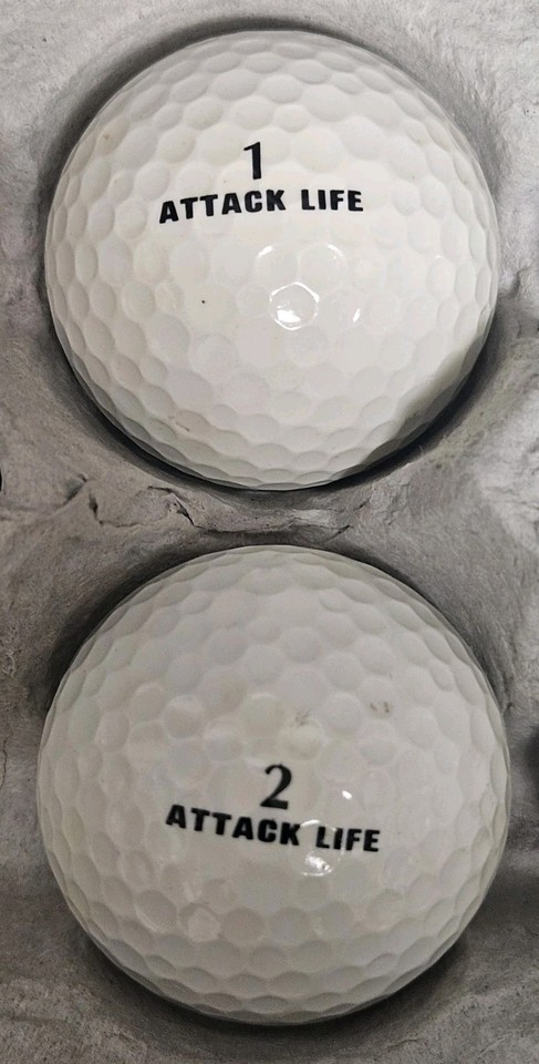 6x Vintage The Shark Greg Norman Shark Logo Golf Balls | eBay