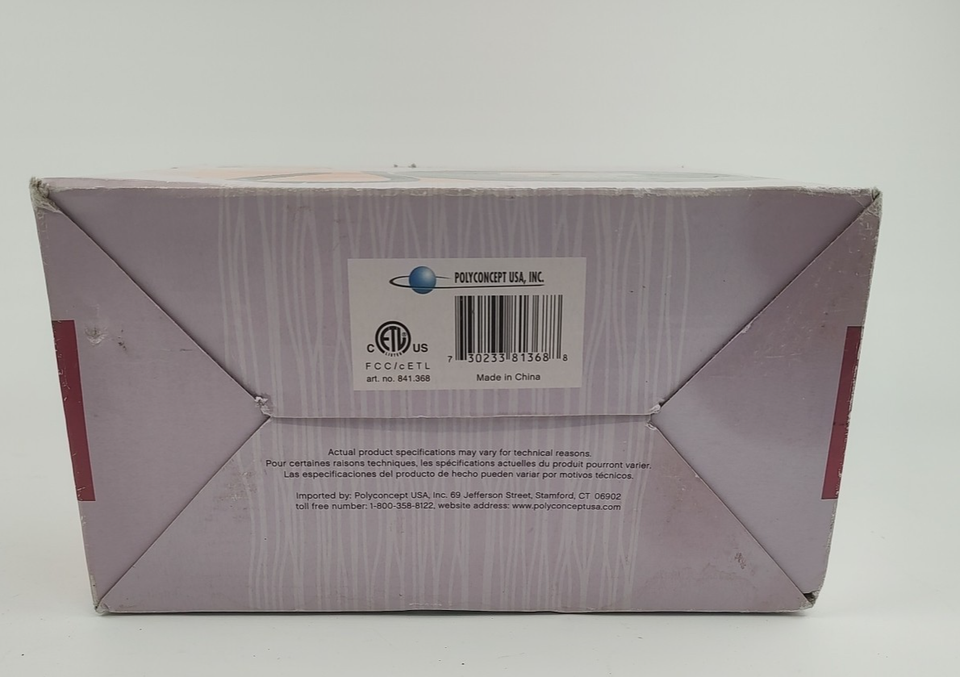 Handbag Telephone Black Push Button Dial Retro New In Box Polyconcept ...