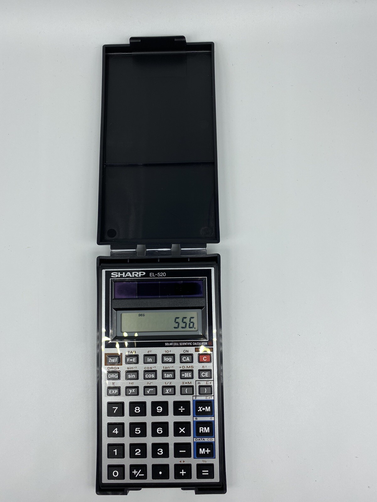 Sharp EL-520 Solar Scientific Calculator With Hard Case & Manual - GC ...