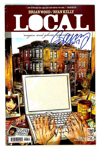 Local #6 Signed by Brian Wood Oni Comics | eBay