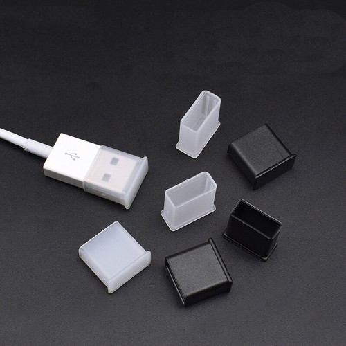 Micro USB Male Plug Connector Cable PE Plastic Dust Cap Cover Protector ...