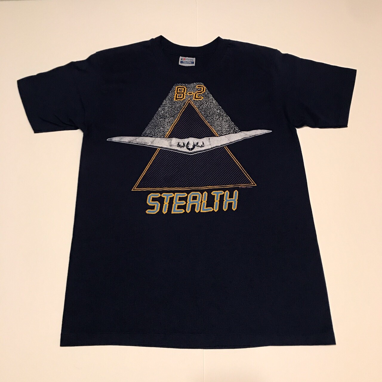 VINTAGE B-2 STEALTH BOMBER SINGLE STITCH T SHIRT (MED… - Gem