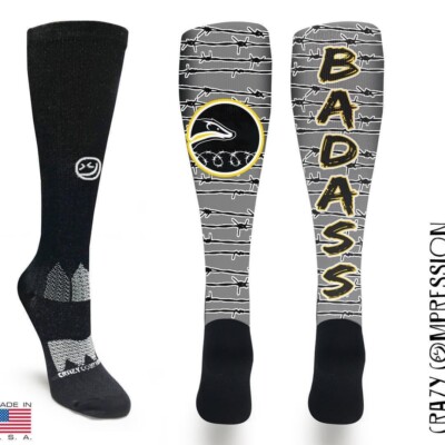 Badass Honey badger Compression socks | eBay