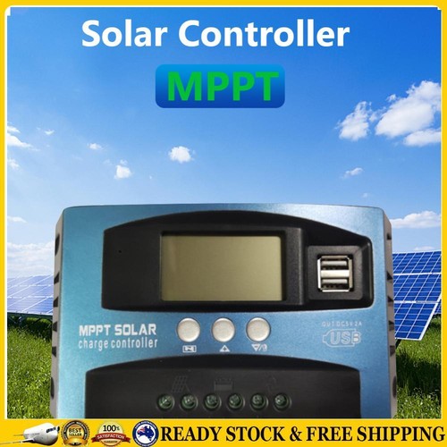 12V/24V Solar Charge Controller with USB Port USB Interface Tools (30A ...