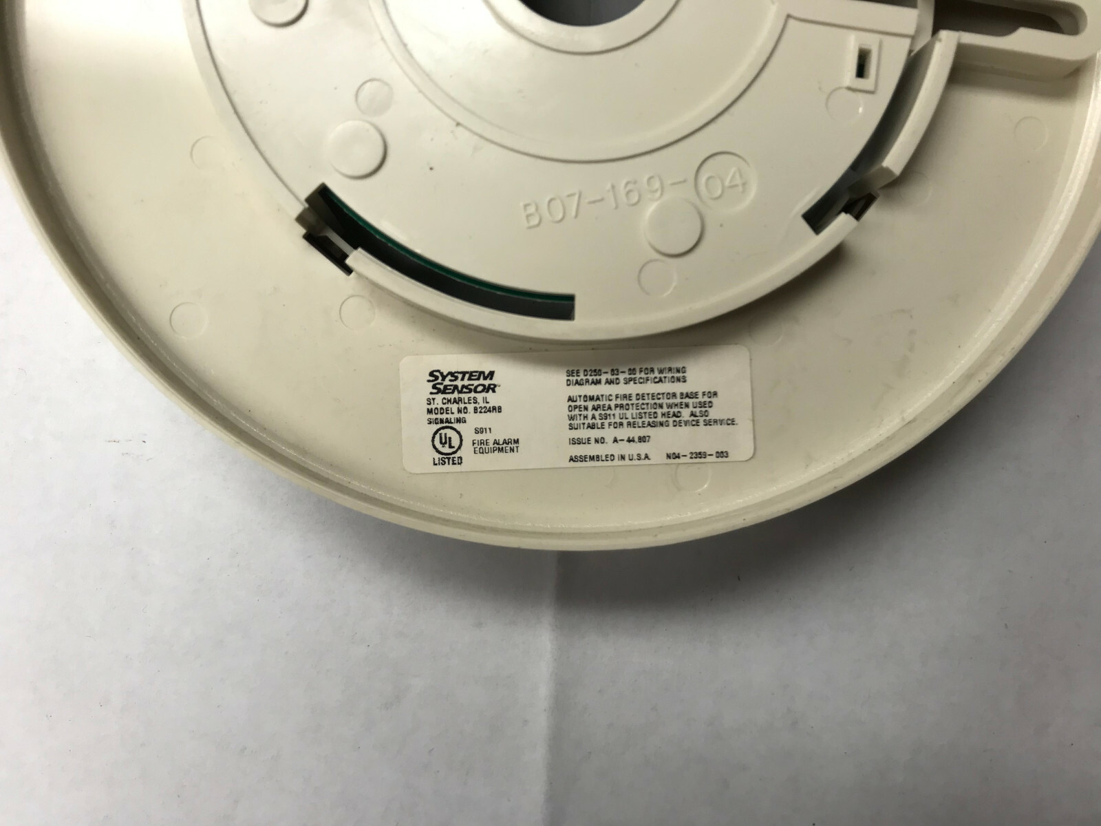 SYSTEM SENSOR B210LP B524RB B110LP B224RB SMOKE DETECTOR BASE | eBay
