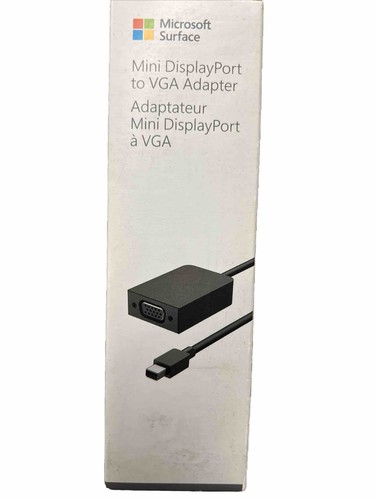 Microsoft Mini DisplayPort to VGA Adapter for Surface Book Pro 3 4 5 6 ...