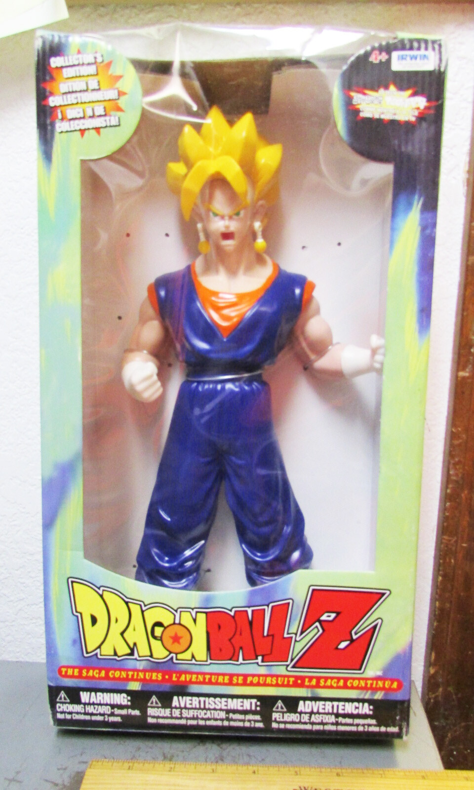 1999 Dragon Ball Z 16 inch action figure Vegito in original box by ...